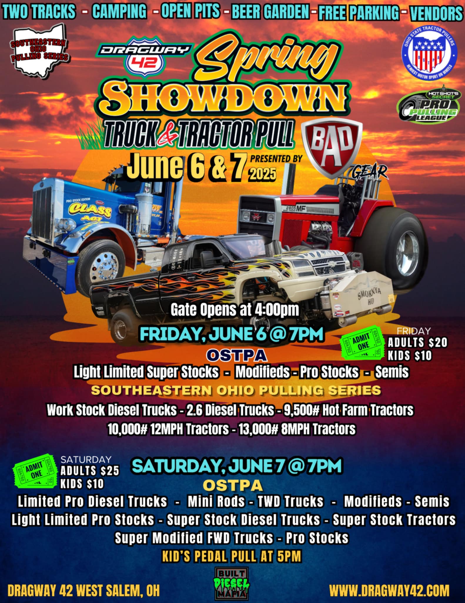 Tractor Pull - Dragway 42